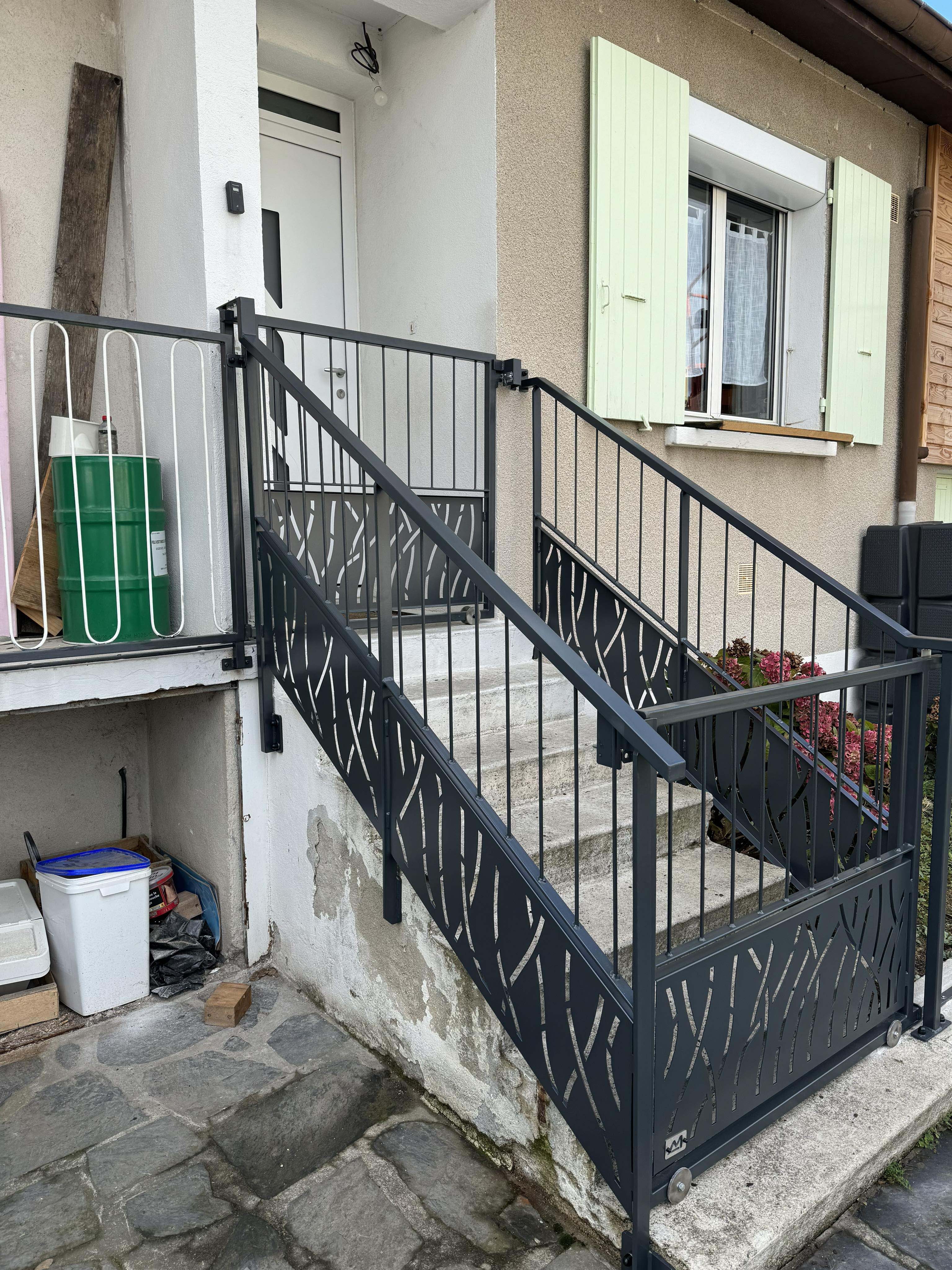 Projet de garde-corps et portillons à annonay (07)